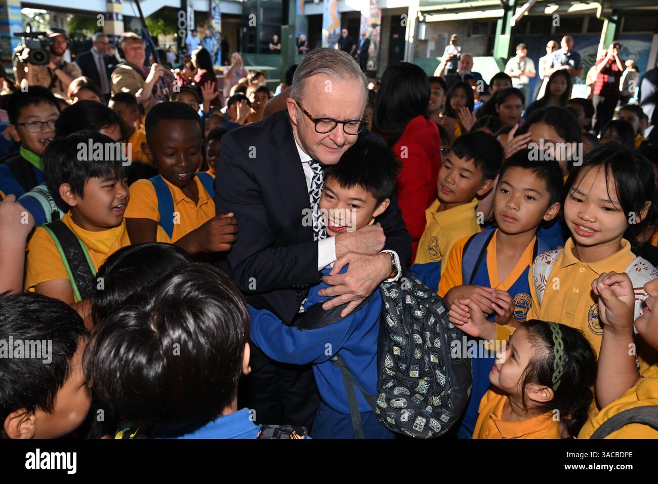 Sydney, Australia. 04th Apr, 2025. Australian Prime Minister Anthony ...