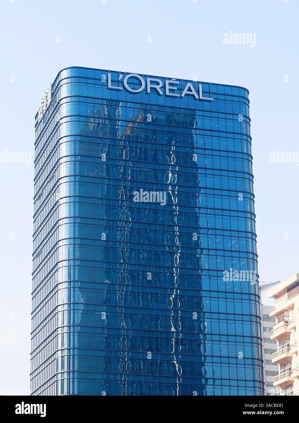 SHANGHAI, CHINA - APRIL 1, 2025 - The Chinese headquarters of French ...