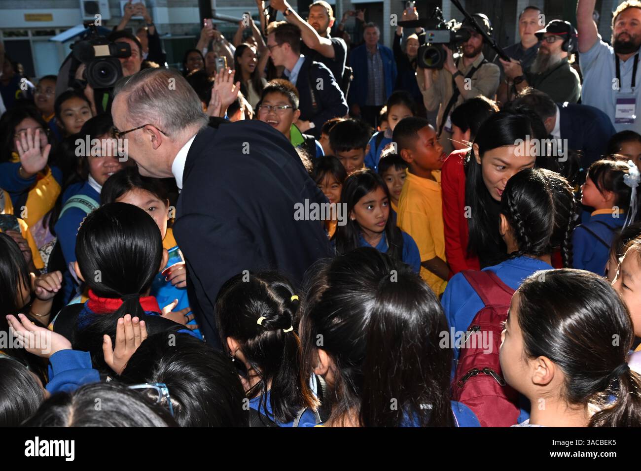 Sydney, Australia. 04th Apr, 2025. Australian Prime Minister Anthony ...