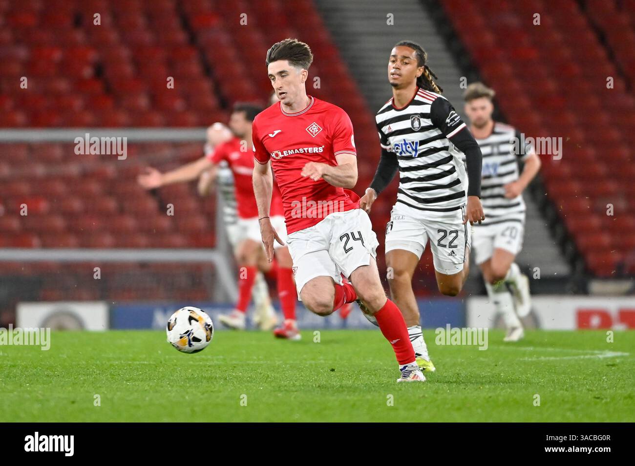 Glasgow, Scotland, UK. 2nd April, 2025. Christopher Mochrie of ...