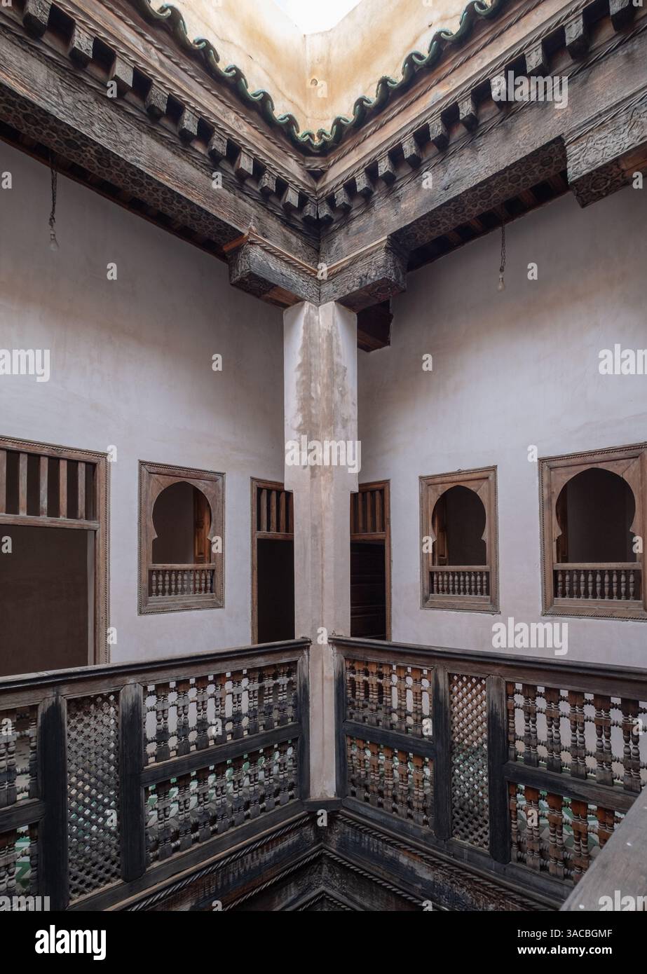 Historic Cherratine Madrasa, school of Islamic education in the old ...