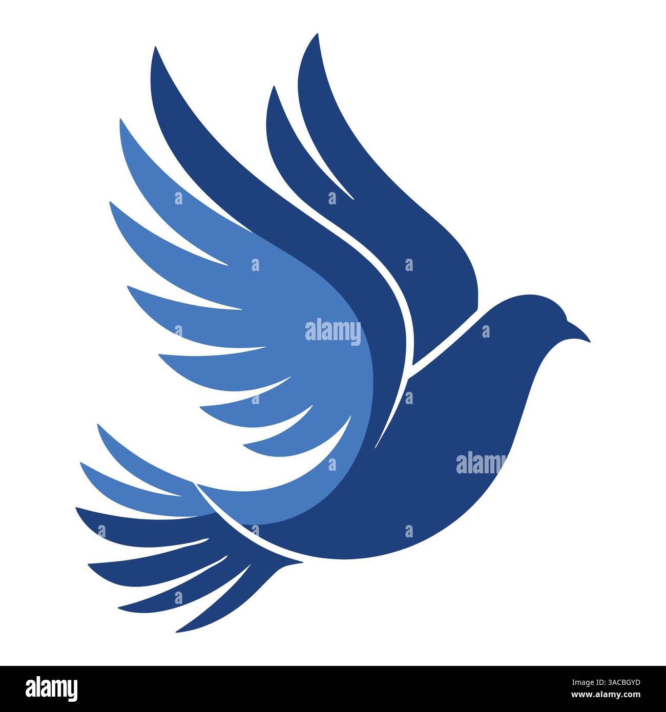 Bird logo design vector illustration. Minimalist and modern bird ...