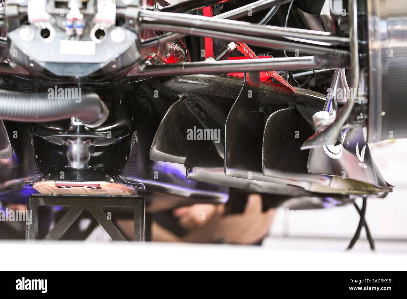 Suzuka, Japon. 04th Apr, 2025. Red Bull Racing RB21, mechanical detail ...