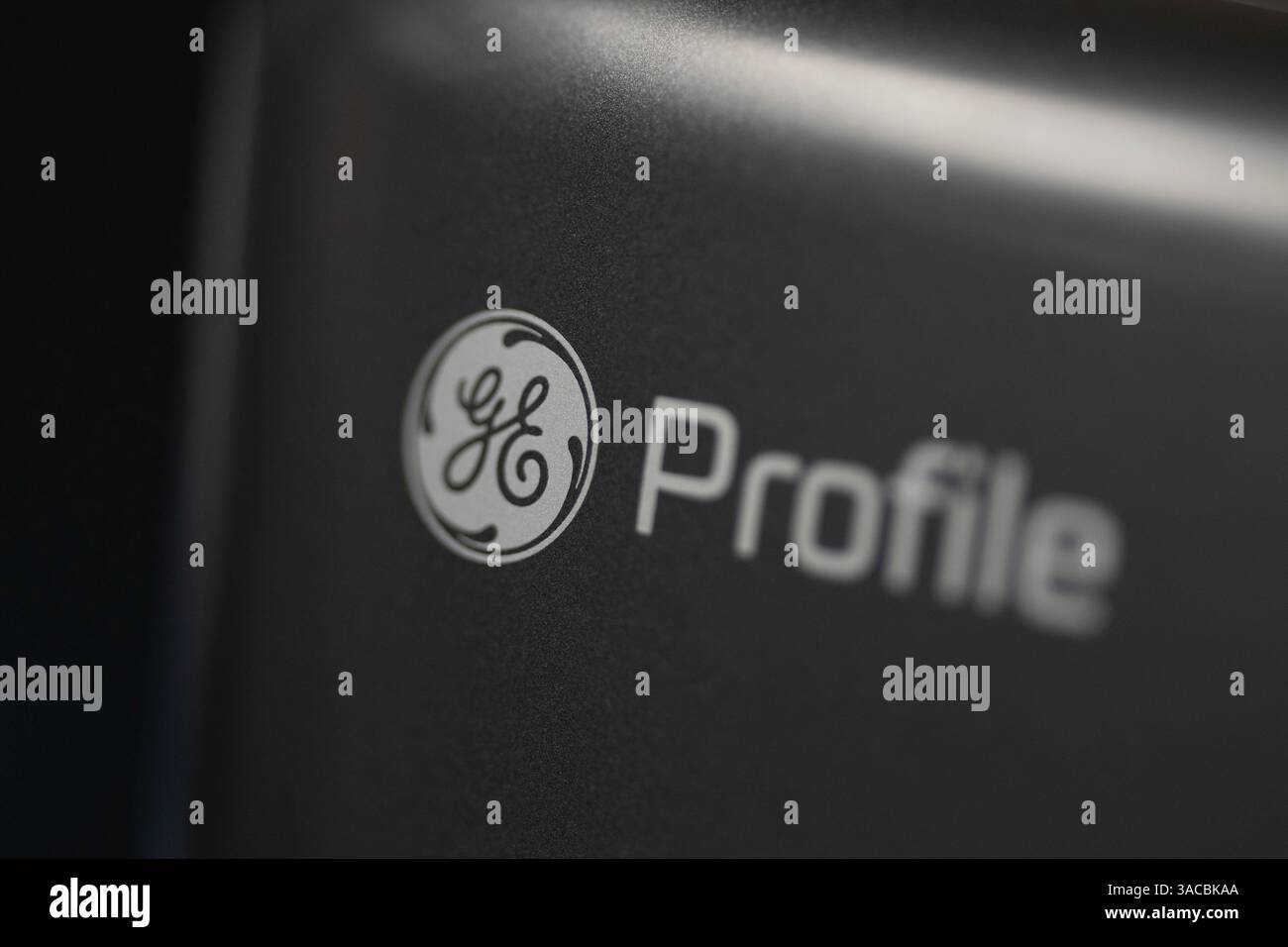 A General Electric is seen at Riegelmann's Appliance on Thursday, April ...
