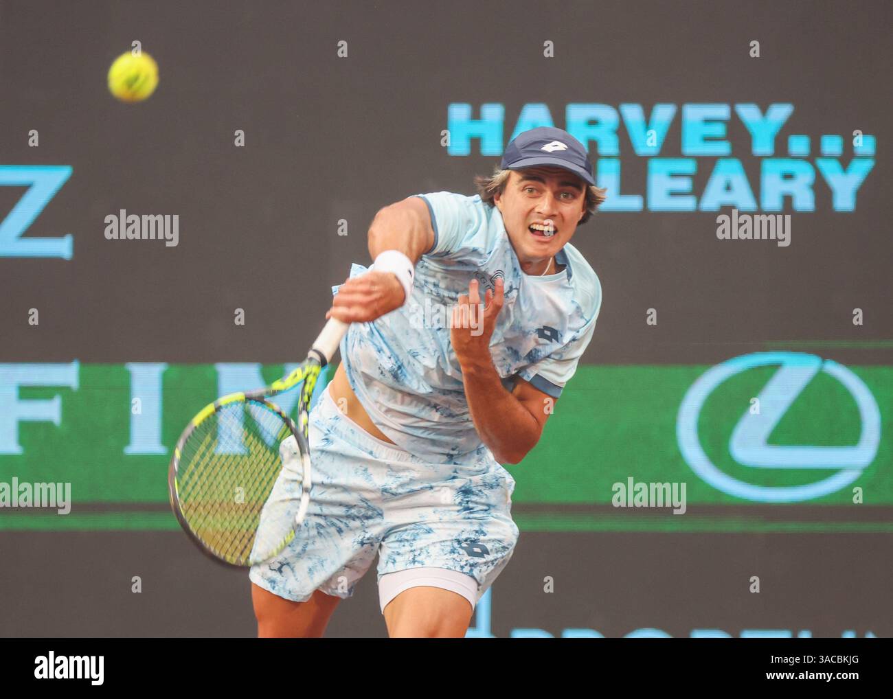 HOUSTON, TX - APRIL 03: Adam Walton (AUS) in action in the round of 16 ...