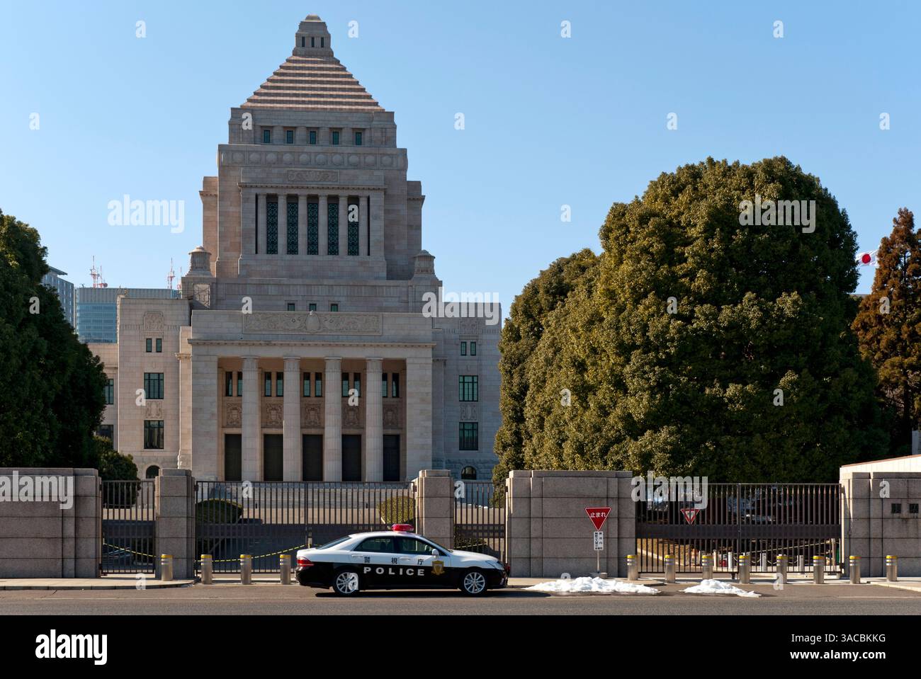 Japan's National Diet Building in Nagata-cho, Tokyo is the seat of the Japanese government ...