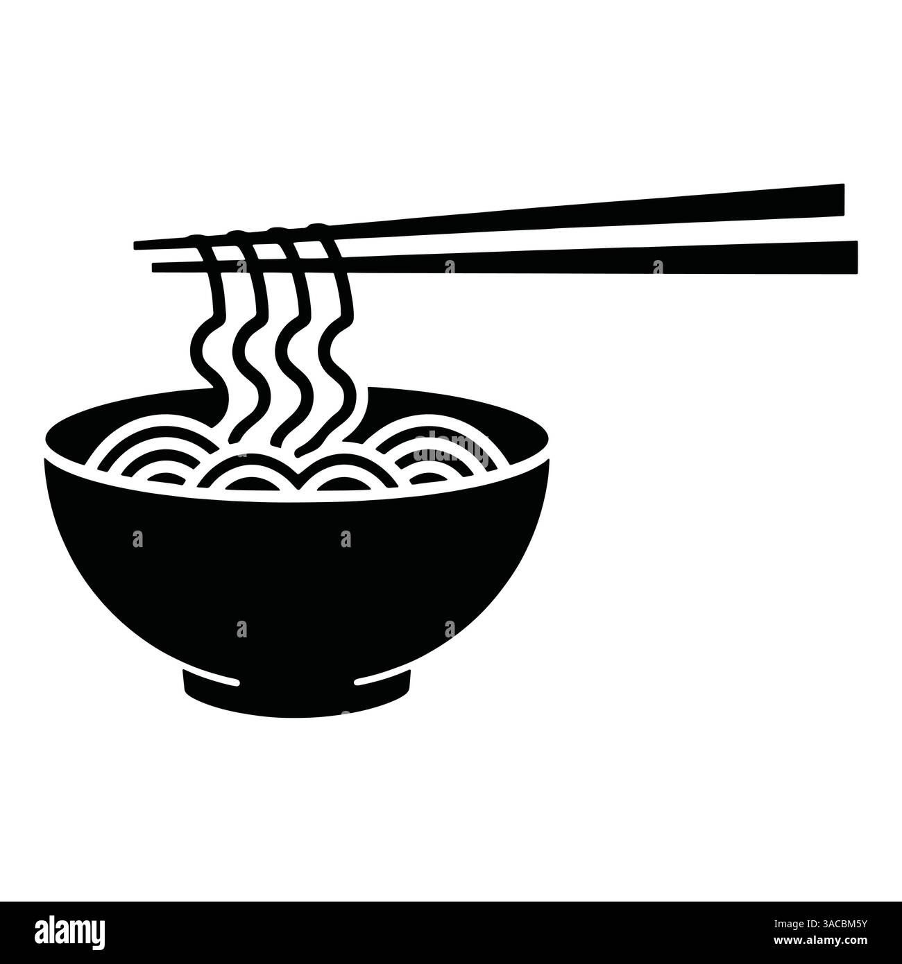 Ramen shop logo hi-res stock photography and images - Alamy