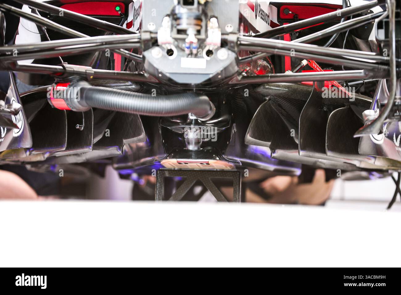 Red Bull Racing RB21, mechanical detail front side and entrance of the ...