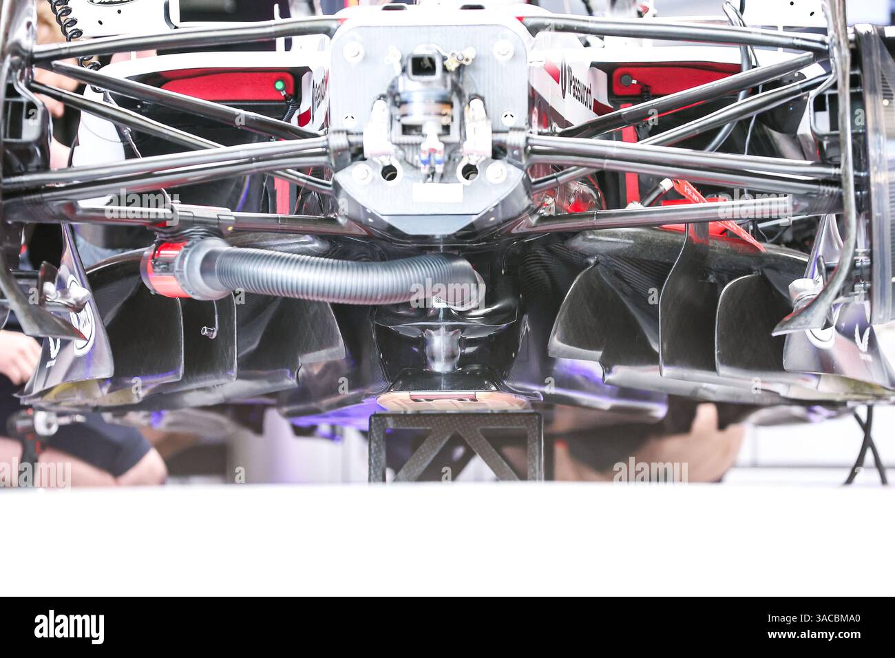 Red Bull Racing RB21, mechanical detail front side and entrance of the ...