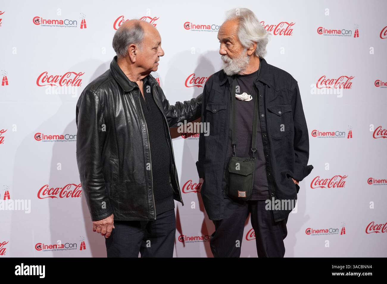 Cheech Marin, left, and Tommy Chong of Cheech & Chong arrive at the Big ...