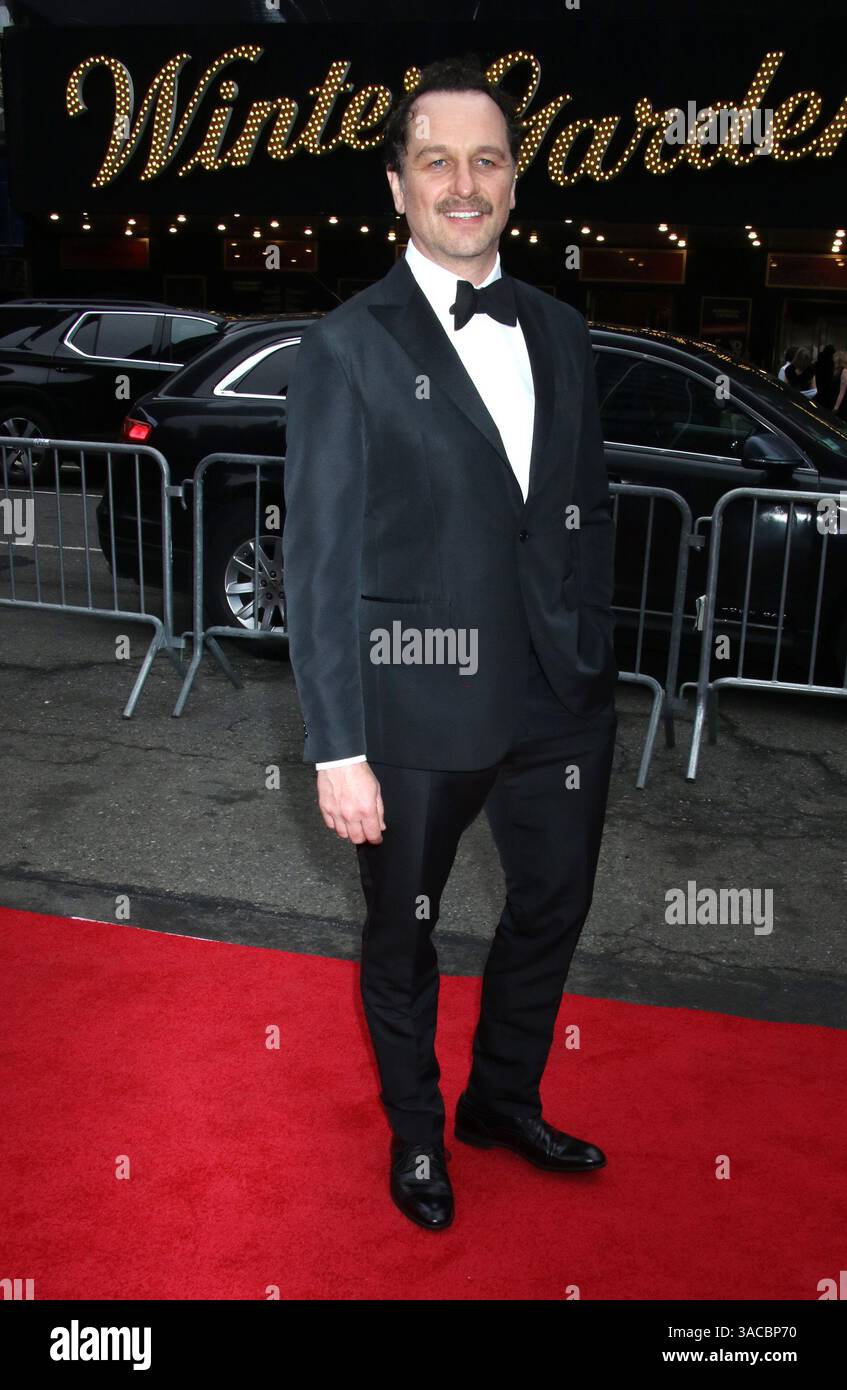 New York, NY, USA. 3rd Apr, 2025. Matthew Rhys at the Good Night, and ...