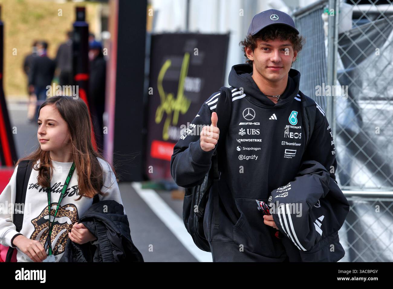 Suzuka, Japan. 04th Apr, 2025. Andrea Kimi Antonelli (ITA) Mercedes AMG ...