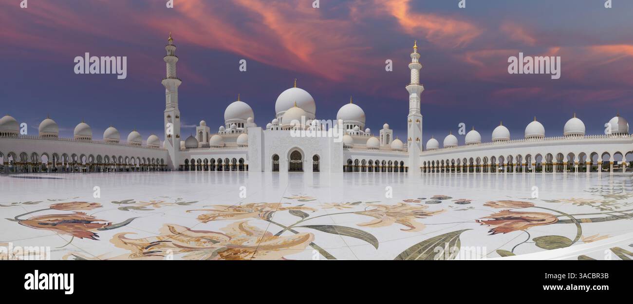 Abu Dhabi Grand Mosque, Iconic Landmark and Architectural Marvel of UAE ...