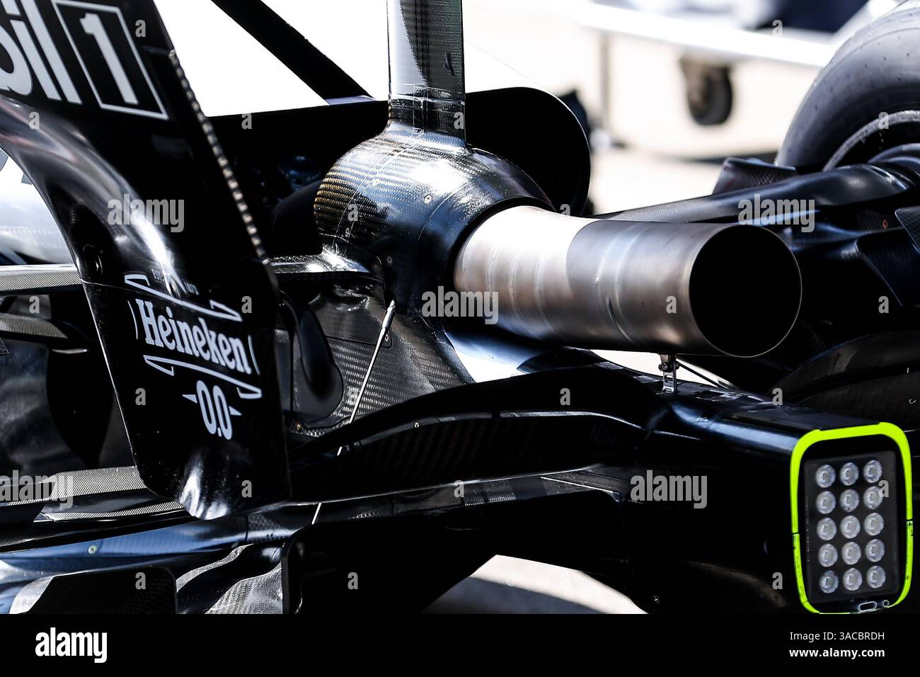 Suzuka, Japon. 04th Apr, 2025. Red Bull Racing RB21, mechanical detail ...