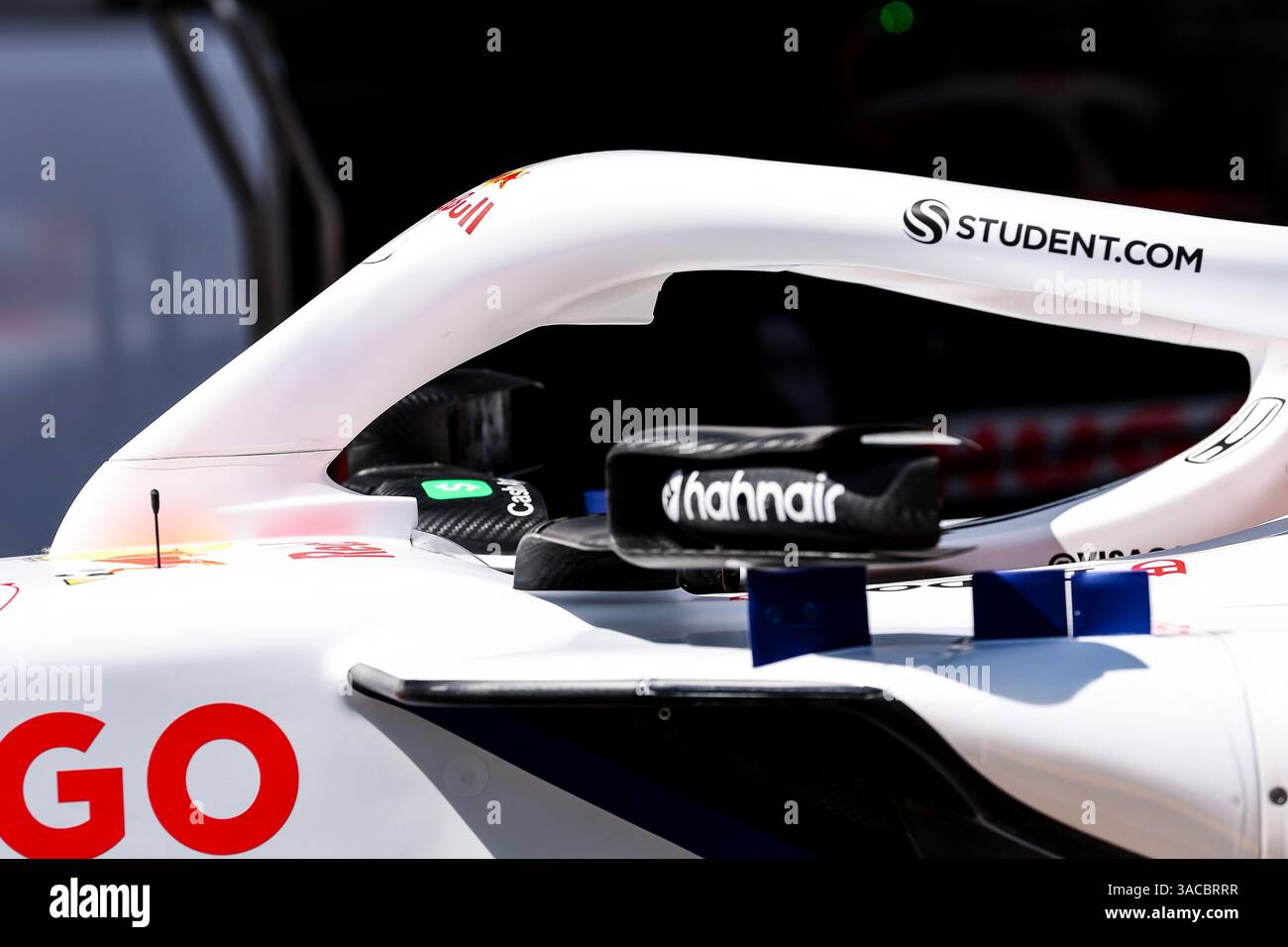 Visa Cash App RB F1 Team, mechanical detail, halo during the Formula 1 ...