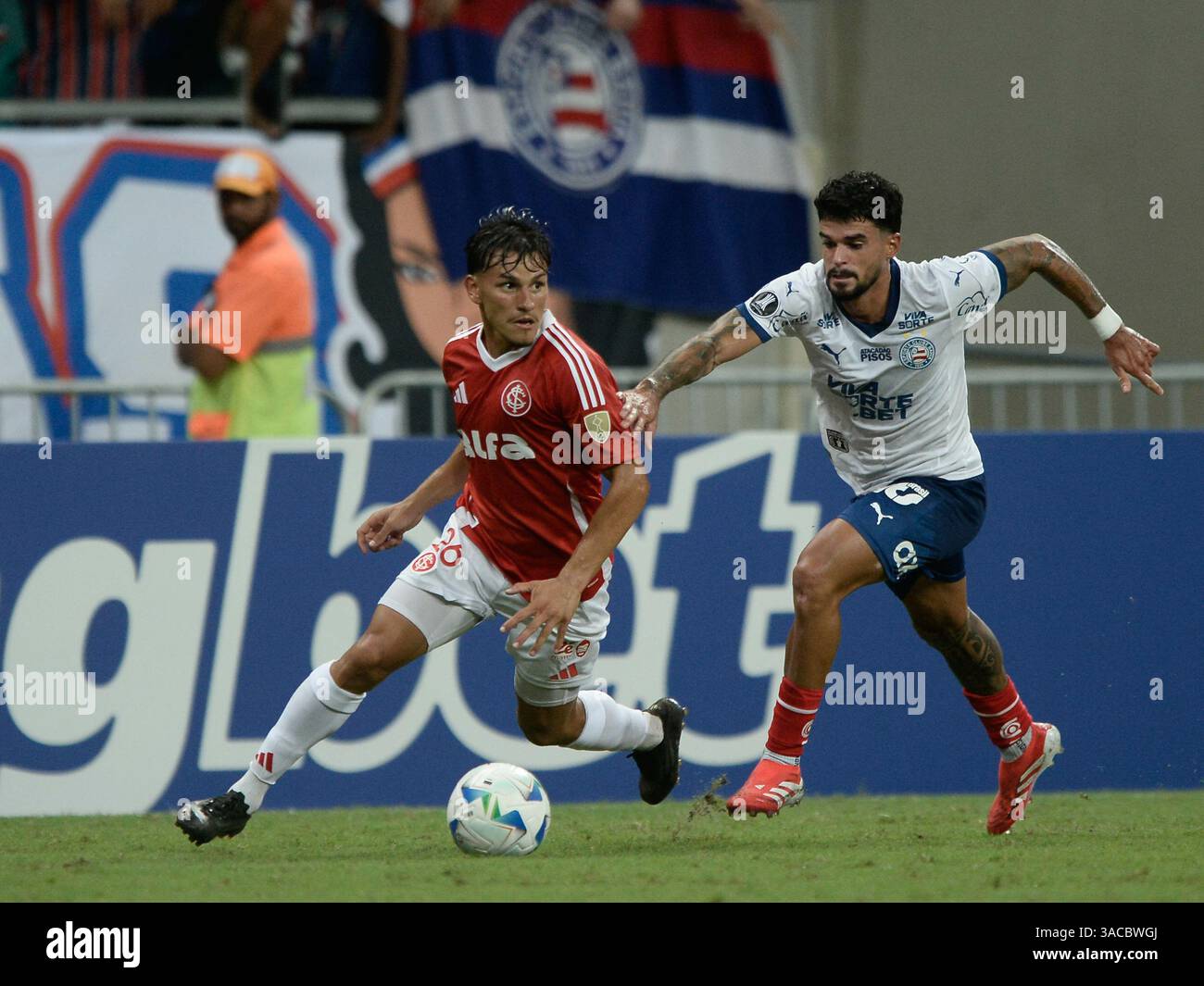 BA - SALVADOR - 04/03/2025 - 2025 LIBERTADORES CUP, BAHIA x ...