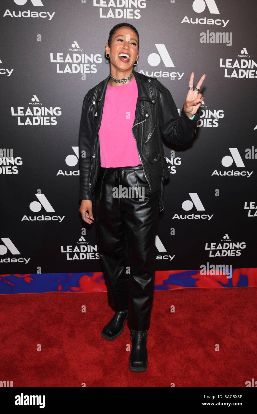 Brooklyn, USA. 03rd Apr, 2025. Margot Bingham attends "Audacy's Leading ...