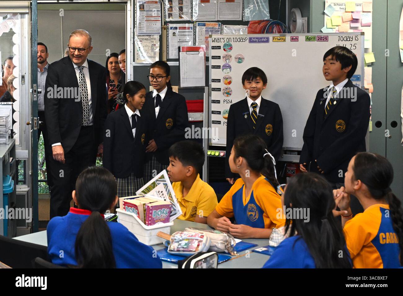 Sydney, Australia. 04th Apr, 2025. Australian Prime Minister Anthony ...