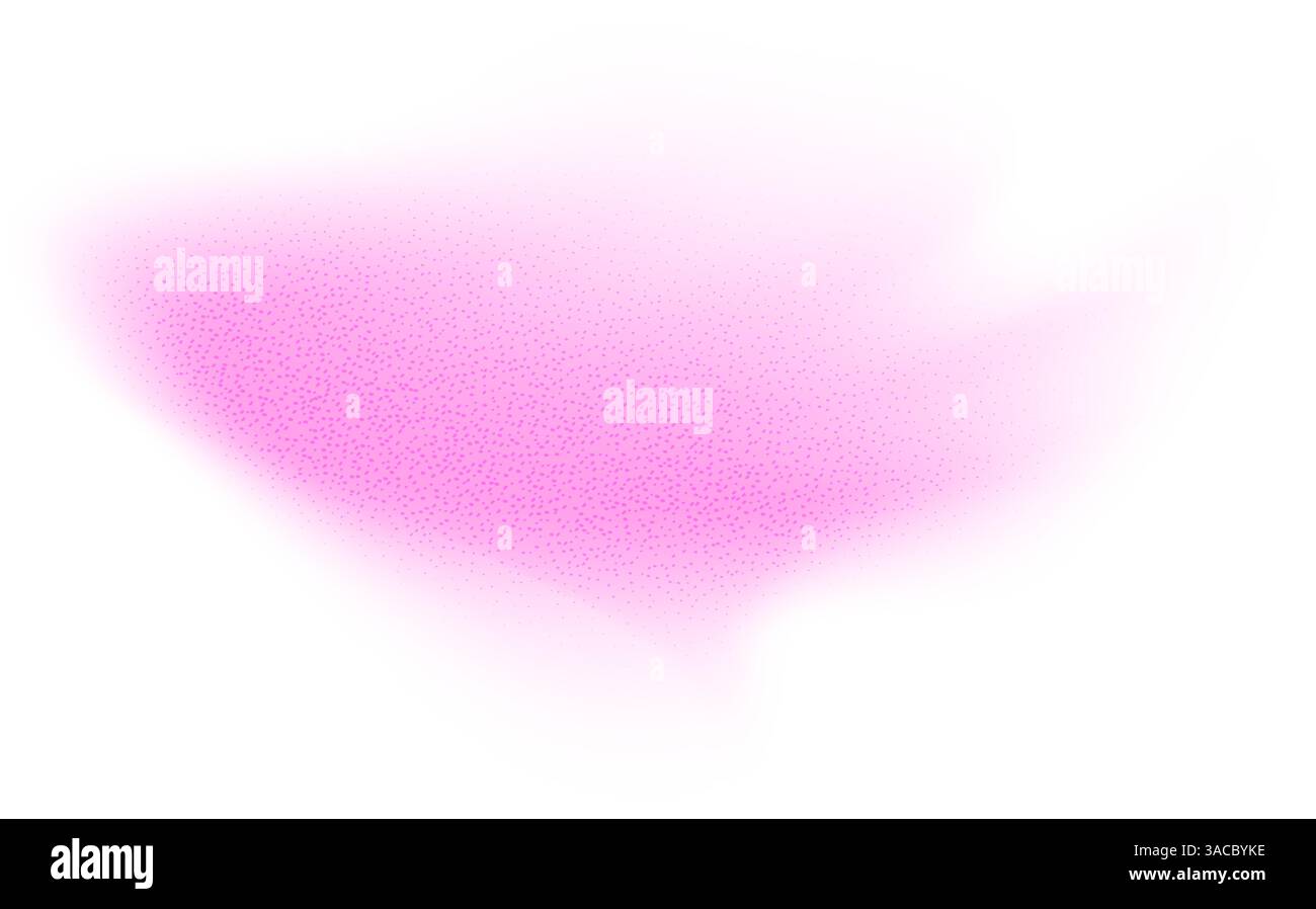 Abstract gradient shape with noise, pink blurred grainy color gradation, vibrant design element ...