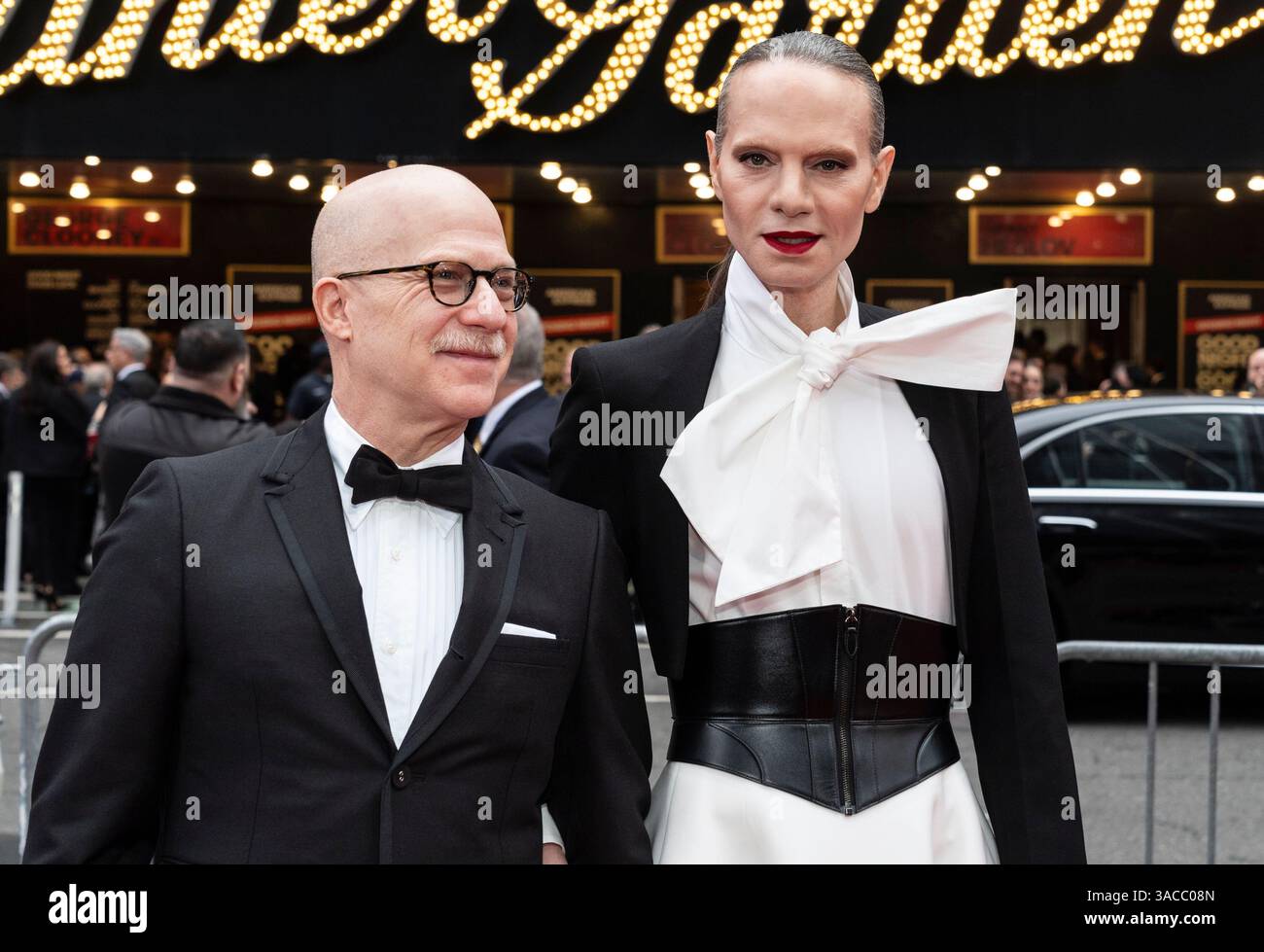 New York, United States. 03rd Apr, 2025. Richie Jackson and Jordan Roth ...