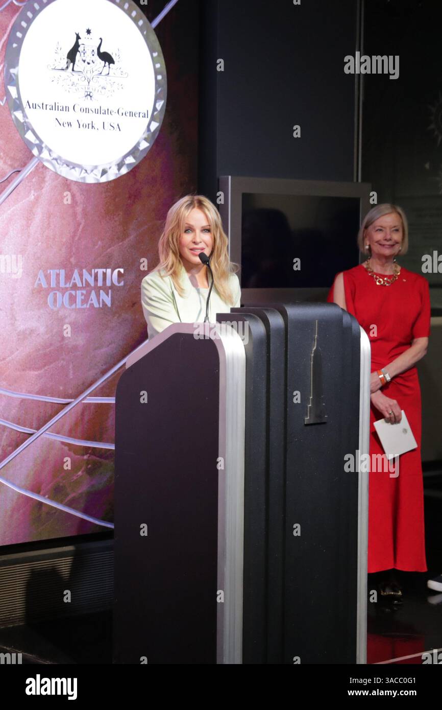 NEW YORK, NY - APRIL 3, 2025: Heather M. Ridout, Consul-General of ...