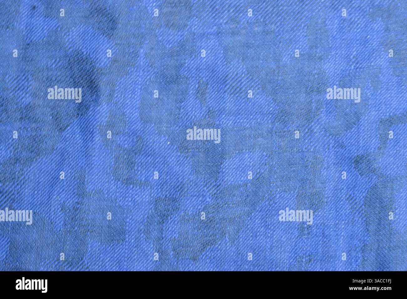 Close Up Of Blue Linen Shirt Fabric Texture Background Stock Photo - Alamy