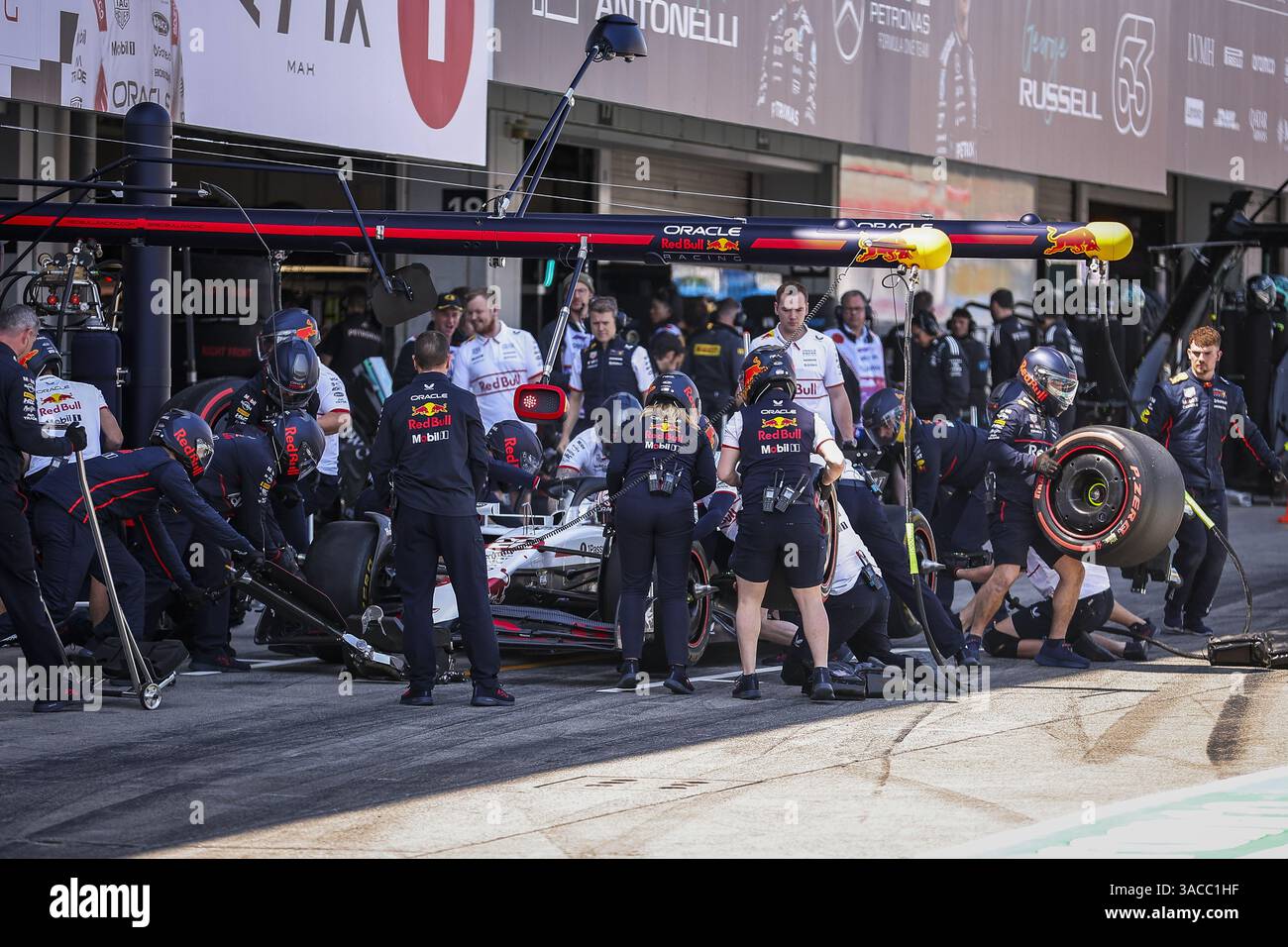 22 TSUNODA Yuki (jap), Red Bull Racing RB21, action during the Formula ...