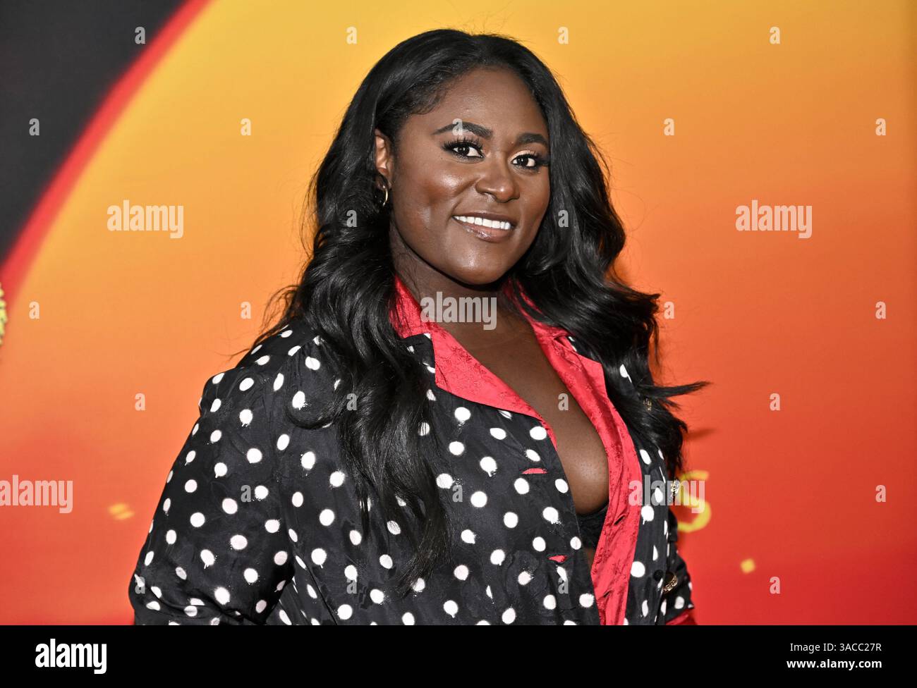 Danielle Brooks attends the premiere of "Sinners" at AMC Lincoln Square ...