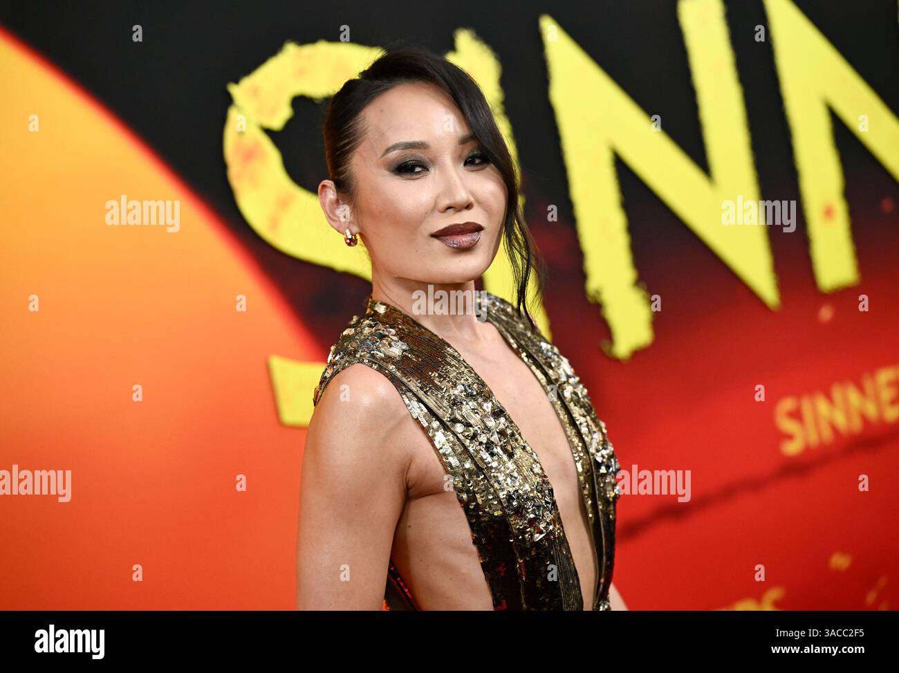 Li Jun Li attends the premiere of "Sinners" at AMC Lincoln Square on ...
