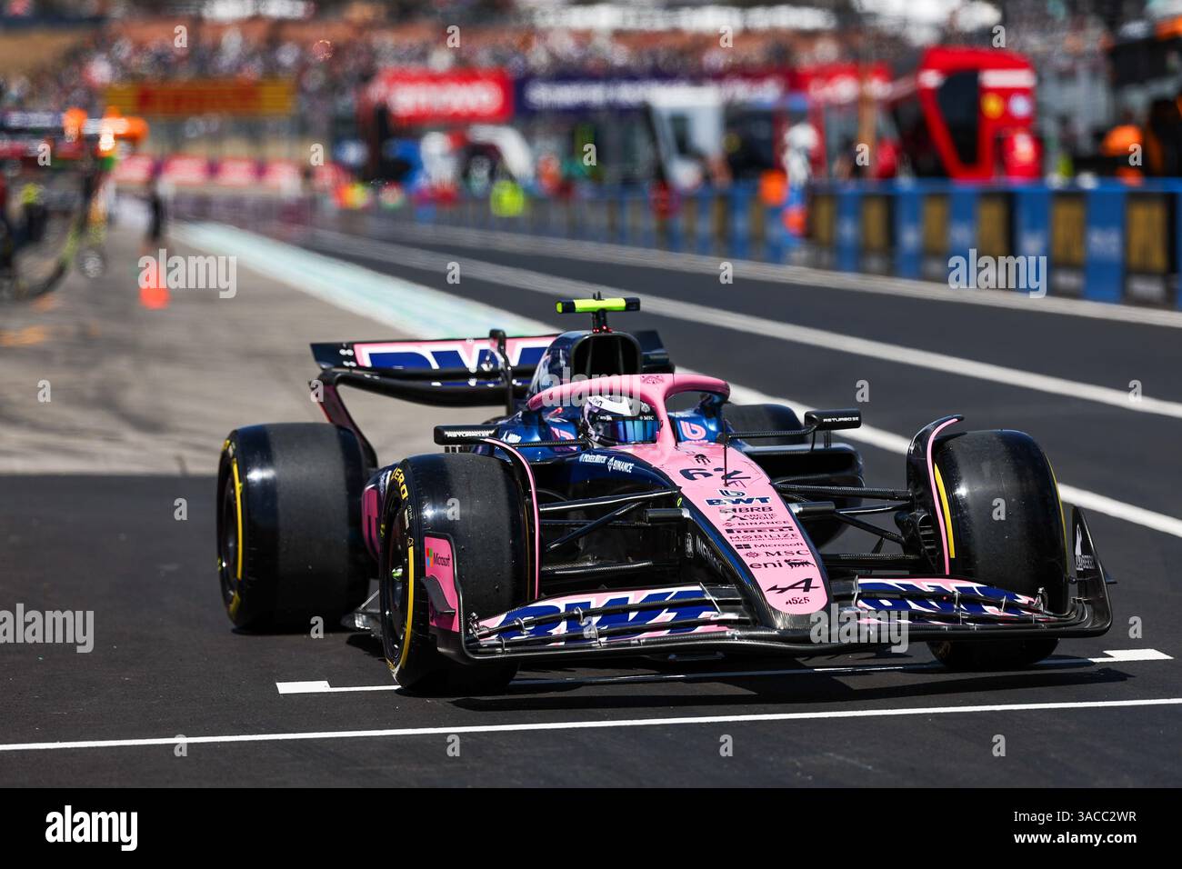 SUZUKA, JAPAN - APRIL 4: Ryo Hirakawa of Japan driving the (62) Alpine ...