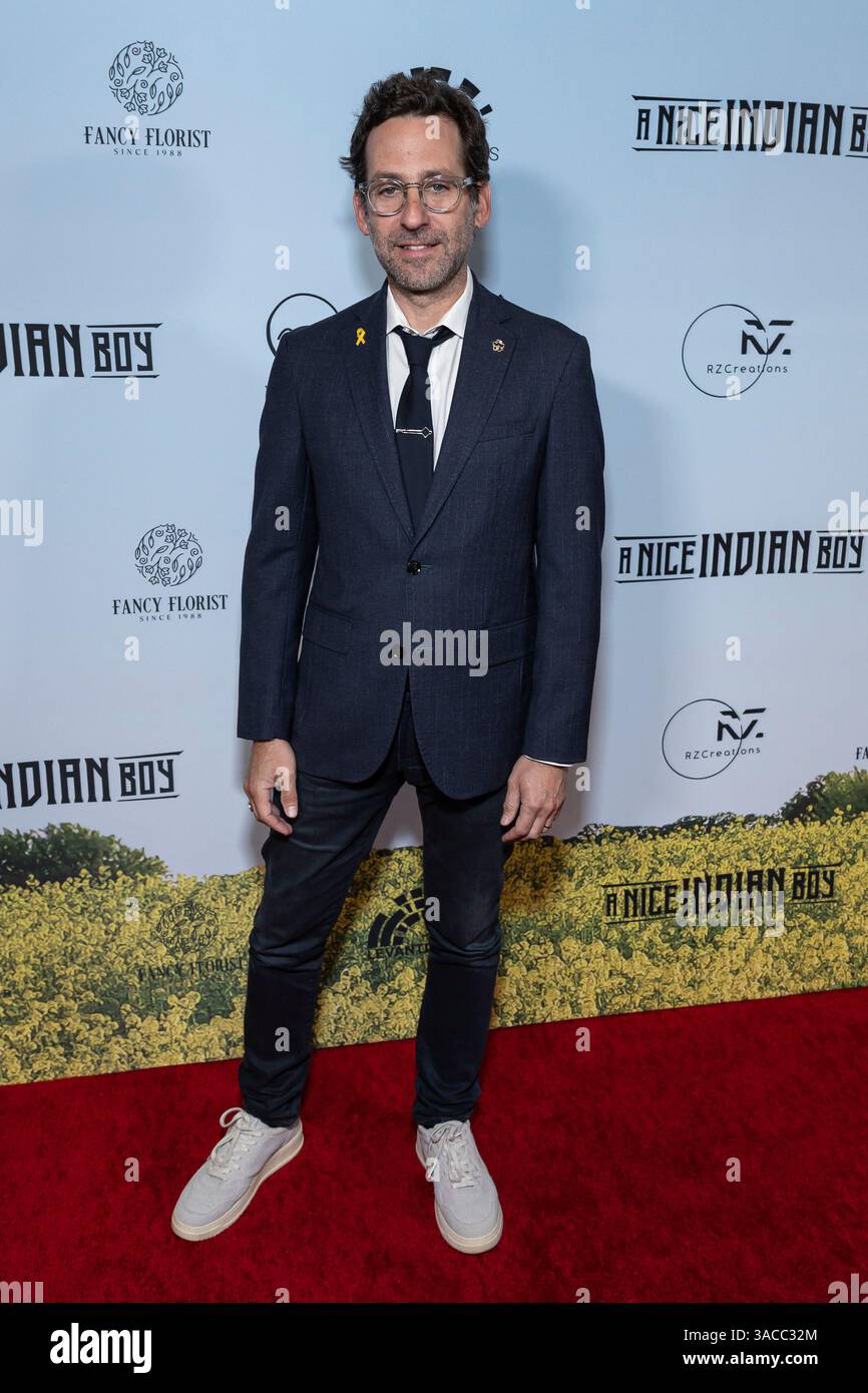 Los Angeles, USA. 03rd Apr, 2025. Andrew Calof attends the arrivals of ...