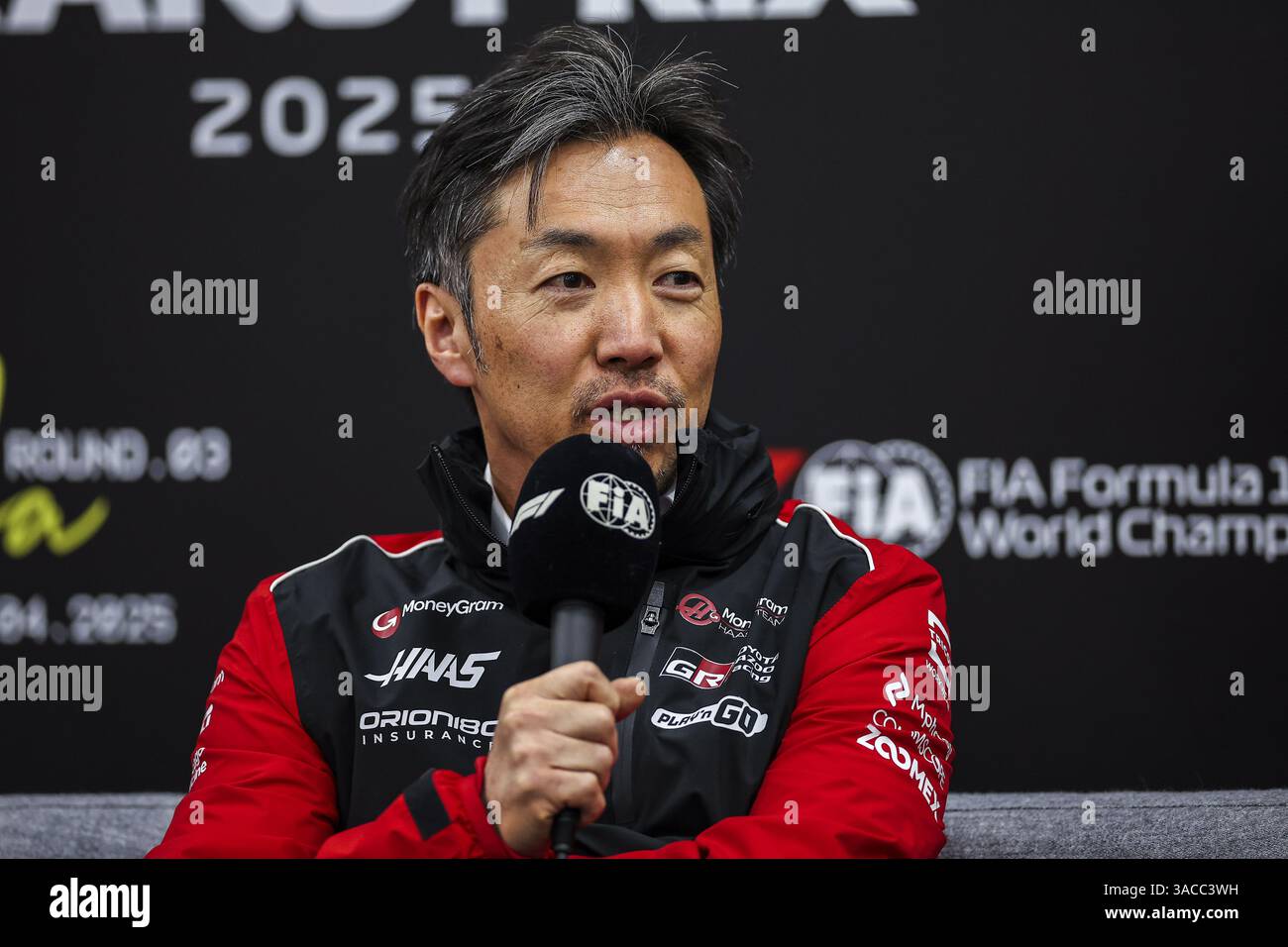 KOMATSU Ayao (jpn), Team Principal of Haas F1 team, portrait, press conference during the ...