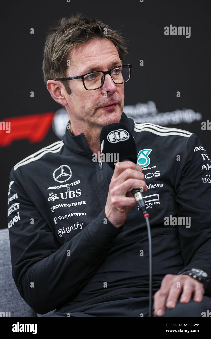 SHOVLIN Andrew, of Mercedes AMG F1 Team, portrait during the Formula 1 ...