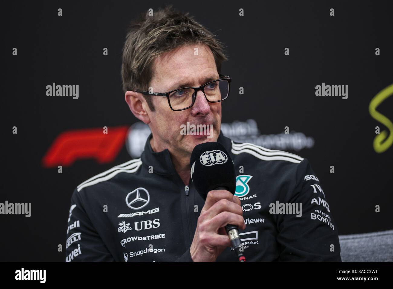 SHOVLIN Andrew, of Mercedes AMG F1 Team, portrait during the Formula 1 ...