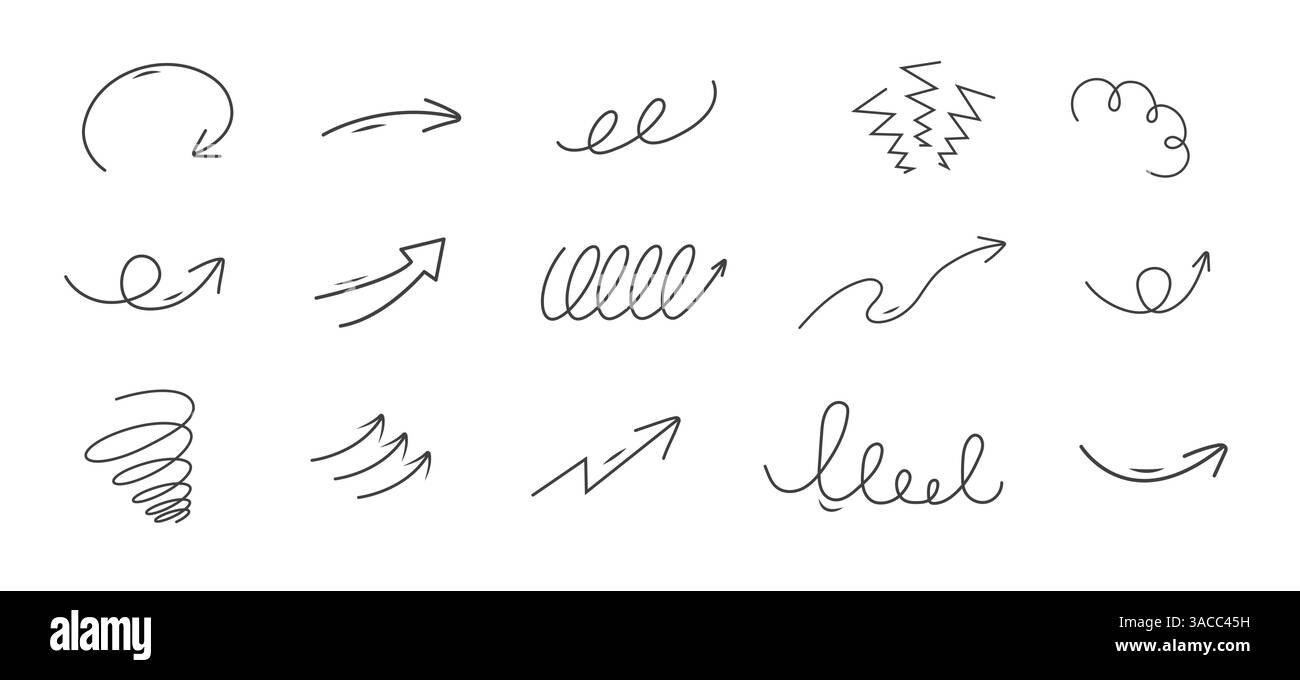 Anime Emotion effect set. Line movement element. Manga sparks. Hand ...