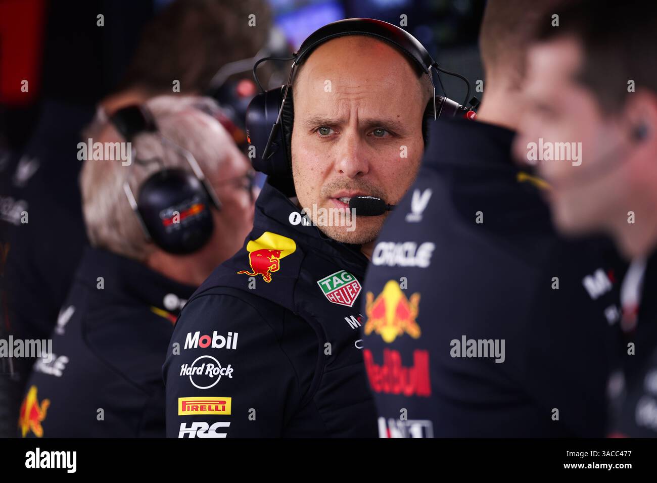 LAMBIASE Gianpiero, Race Engineer of Max Verstappen, portrait, during ...