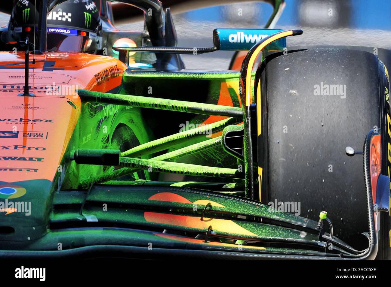 Suzuka, Japan. 04th Apr, 2025. Lando Norris (GBR) McLaren MCL39 with ...