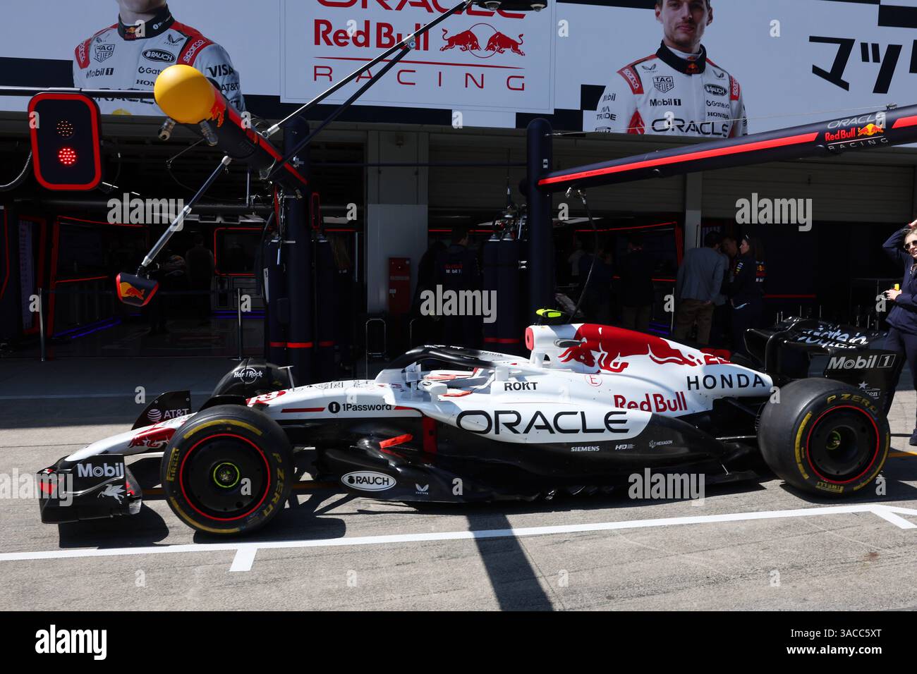 Suzuka, Japan. 04th Apr, 2025. Red Bull Racing RB21 of Yuki Tsunoda ...