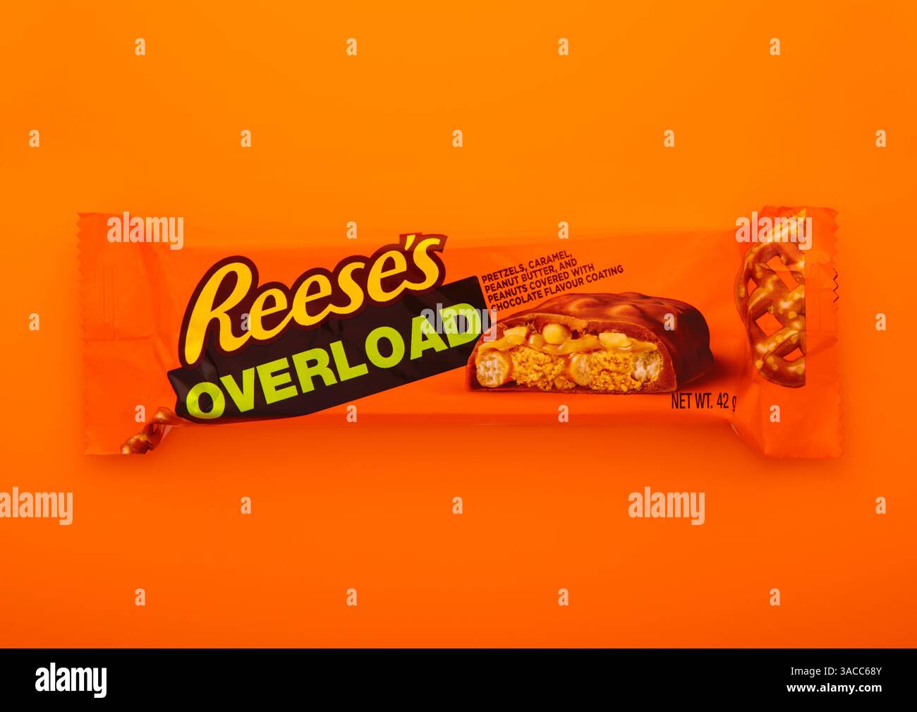 LONDON, UK - DECEMBER 15, 2024: Reese's peanut butter overload snack ...