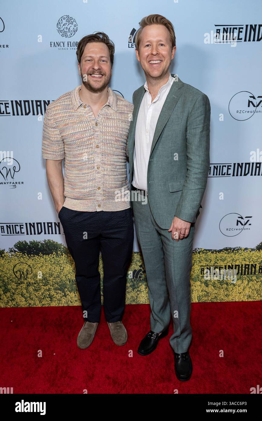 Los Angeles, USA. 03rd Apr, 2025. Eric Randall and Charlie McSpadden ...