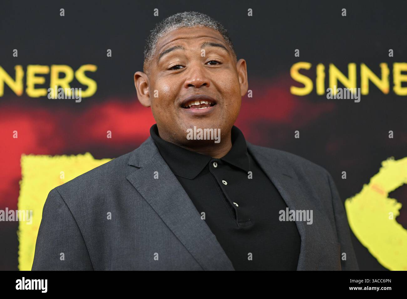 New York, USA. 03rd Apr, 2025. Omar Benson Miller attends the Warner ...