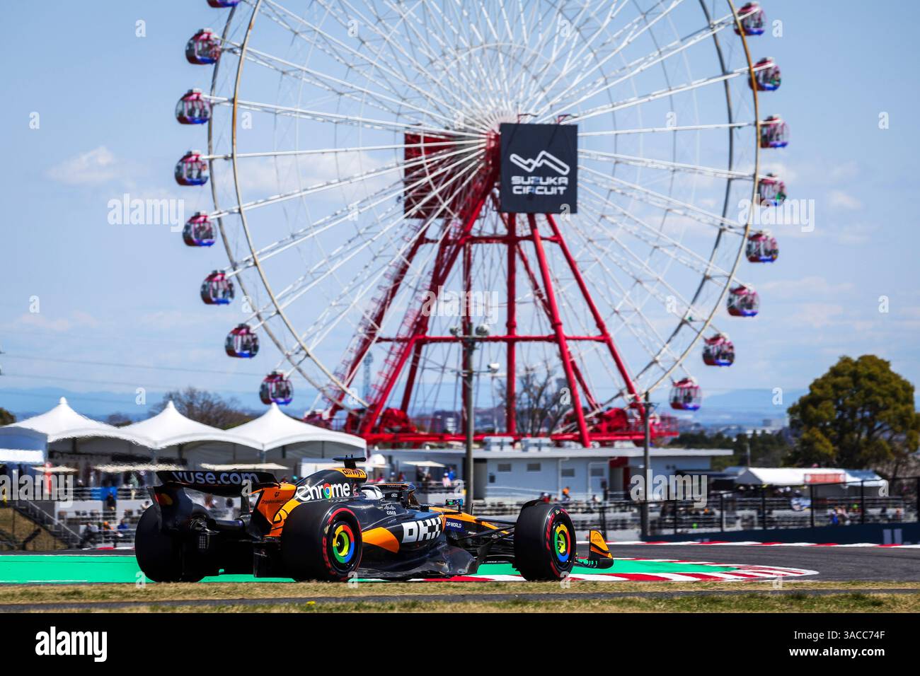 81 PIASTRI Oscar (aus), McLaren F1 Team MCL39, action during the Formula 1 Lenovo Japanese Grand ...