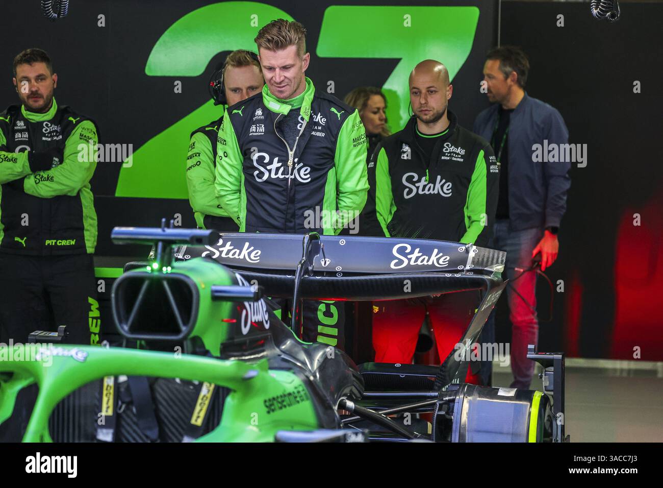 HULKENBERG Nico (ger), Stake F1 Team Kick C45, portrait during the ...