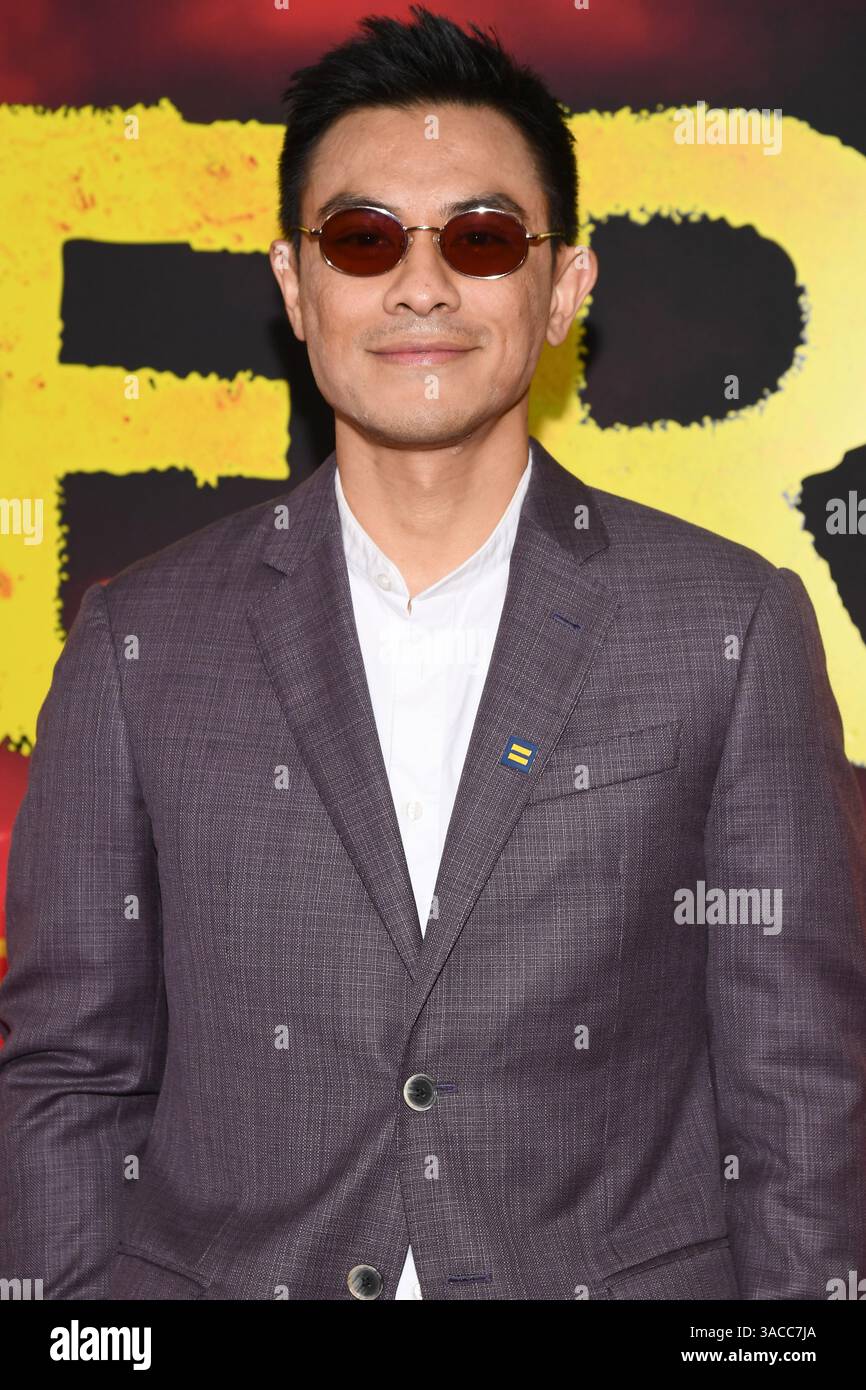 New York, USA. 03rd Apr, 2025. Yao attends the Warner Bros. Pictures ...