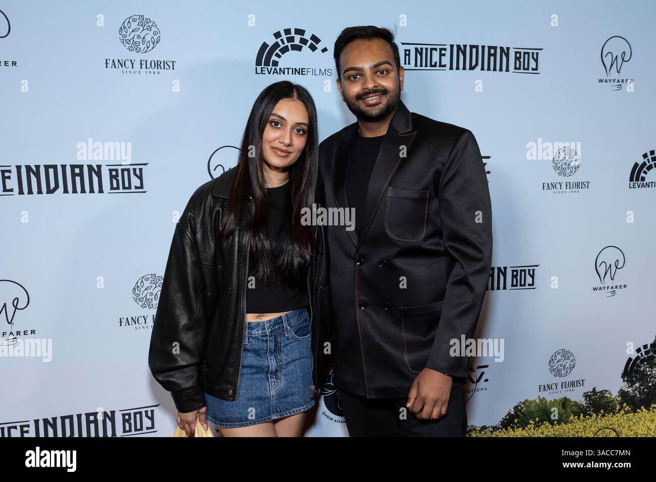 Jully Patel and Pratik Bhakta attend the arrivals of the LA Special ...