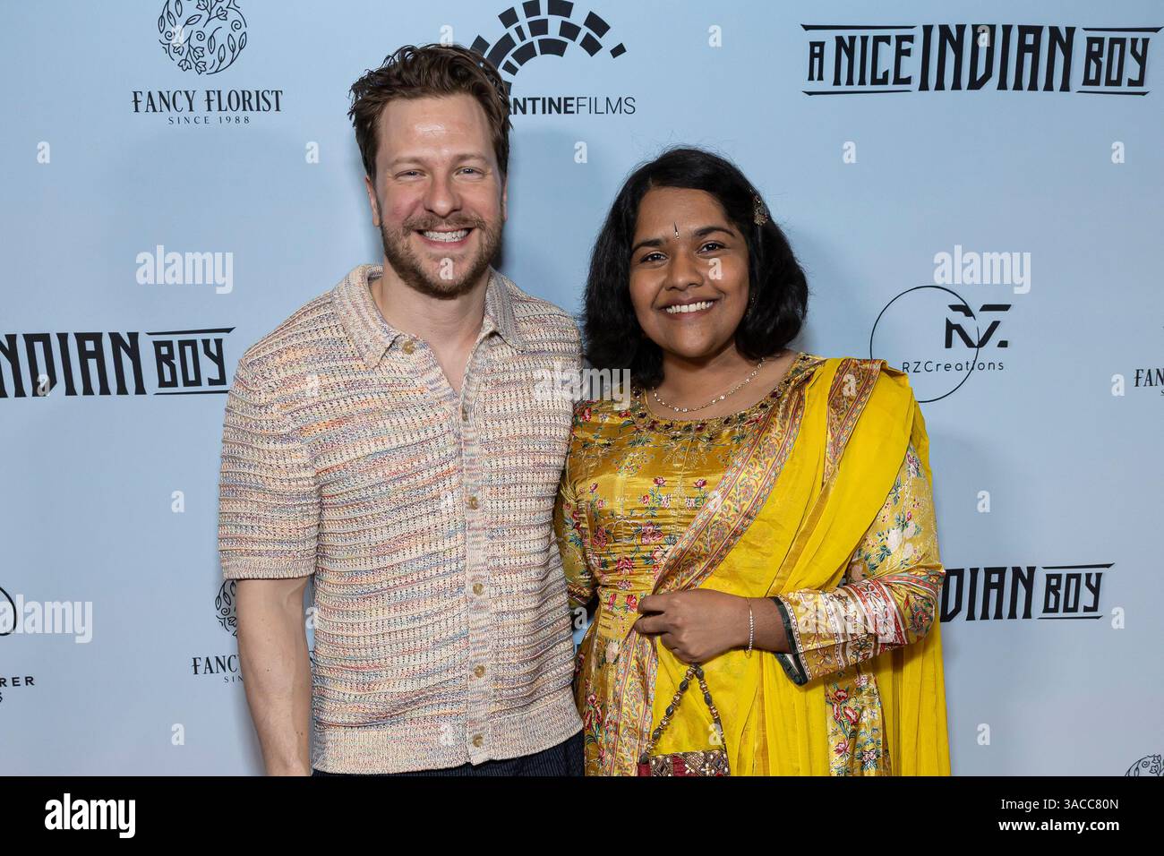 Los Angeles, USA. 03rd Apr, 2025. Eric Randall and Madhuri Shekar ...