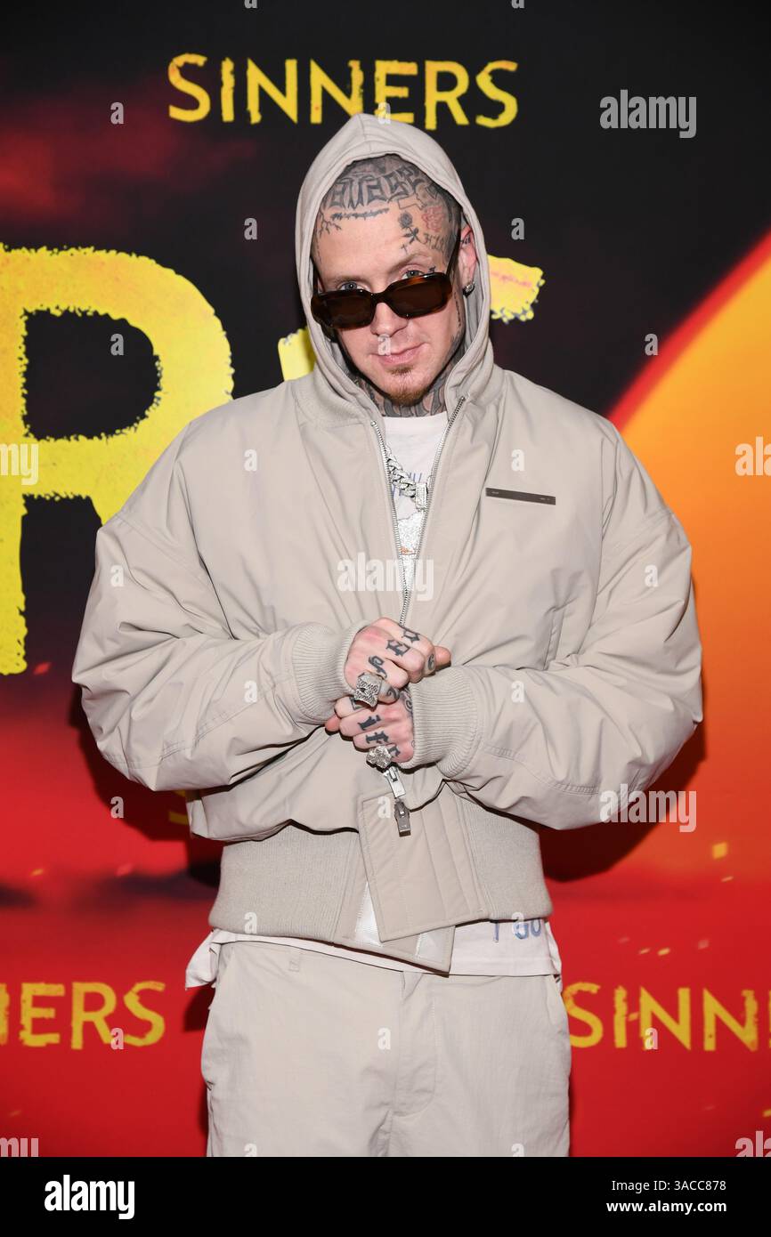 New York, USA. 03rd Apr, 2025. Milly Z attends the Warner Bros ...