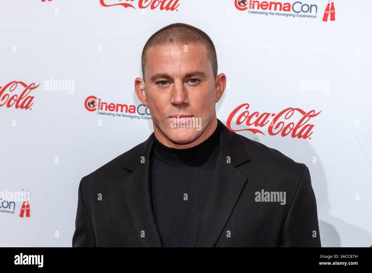 Las Vegas, USA. 03rd Apr, 2025. Channing Tatum attends the CinemaCon ...