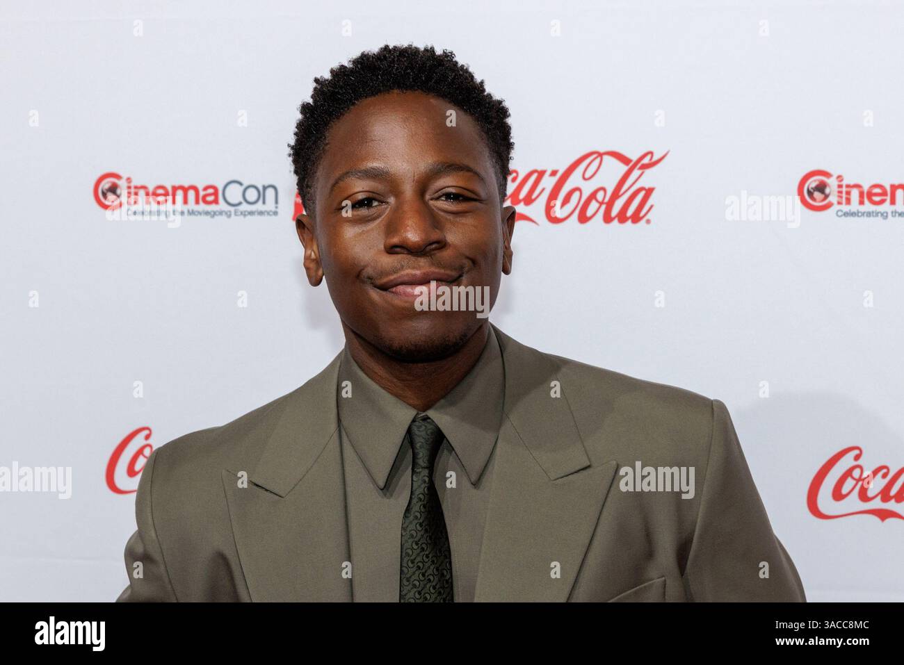 Las Vegas, USA. 03rd Apr, 2025. David Jonsson attends the CinemaCon Big ...