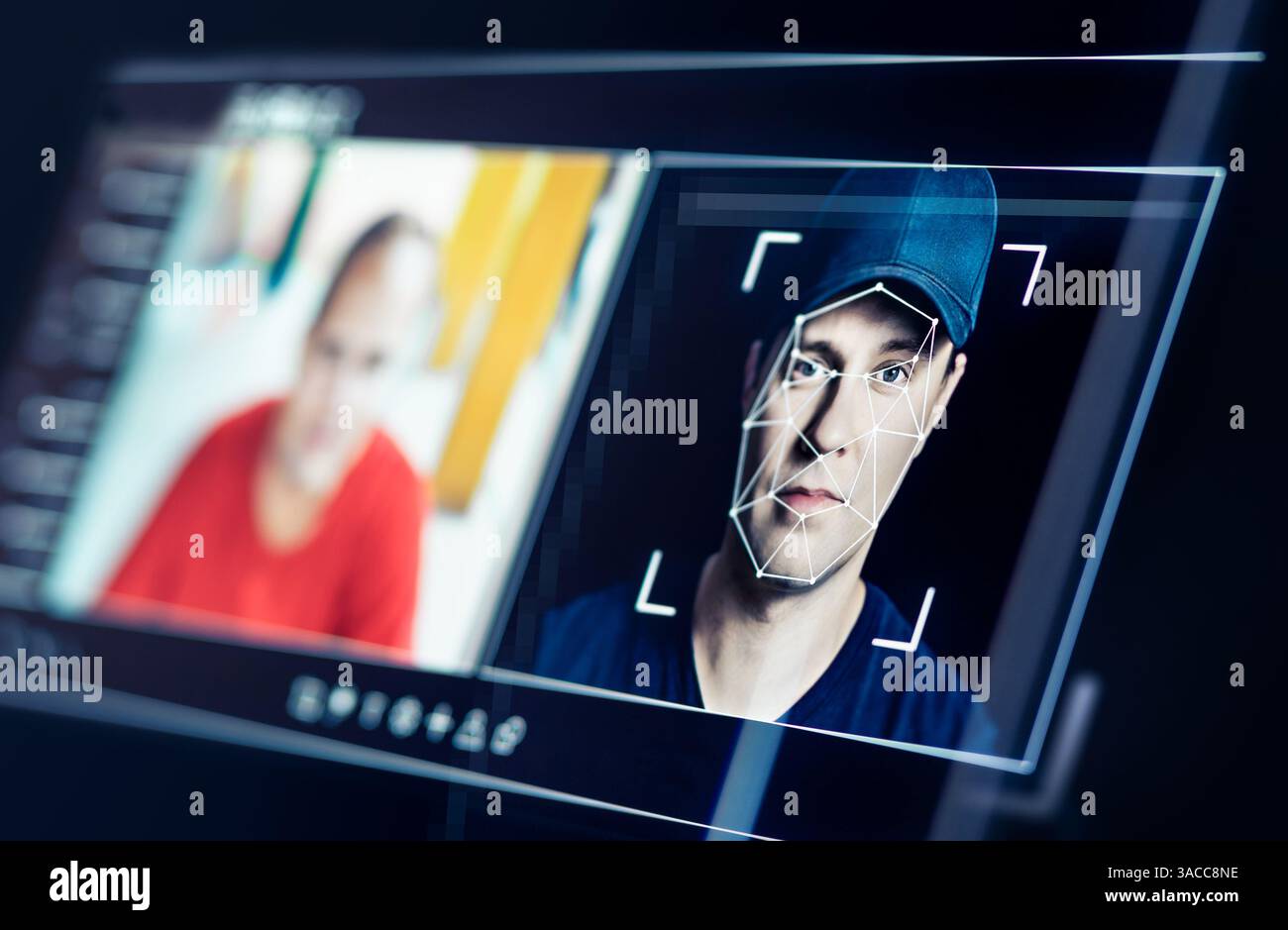 Deep fake. Deepfake AI fraud video or theft. Face recognition or swap. Photo edit with ...